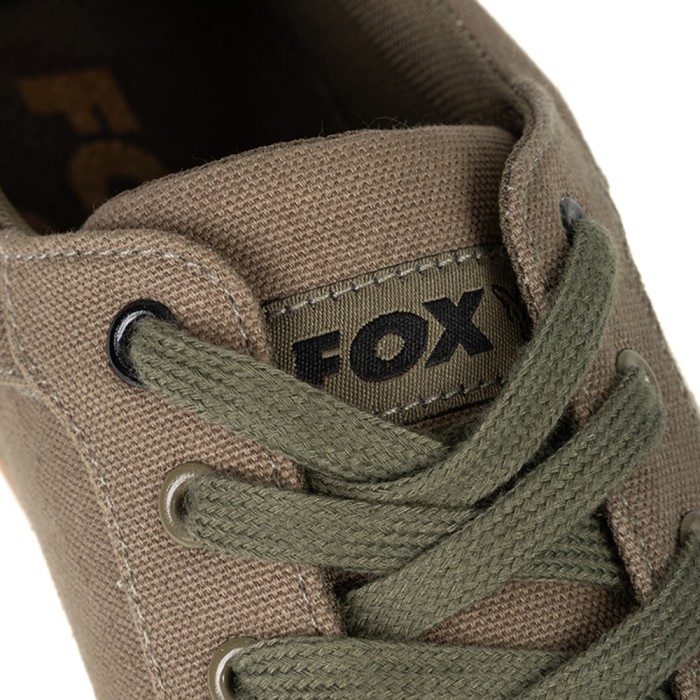 Fox Khaki Canvas Shoe
