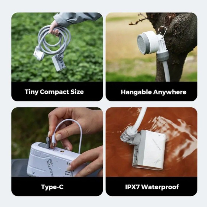 Gardner Flextail TS2500 Tiny Shower