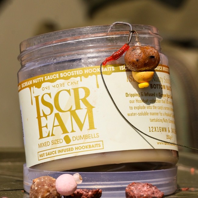 OMC I-Scream Nut Sauce Infused Hookbaits