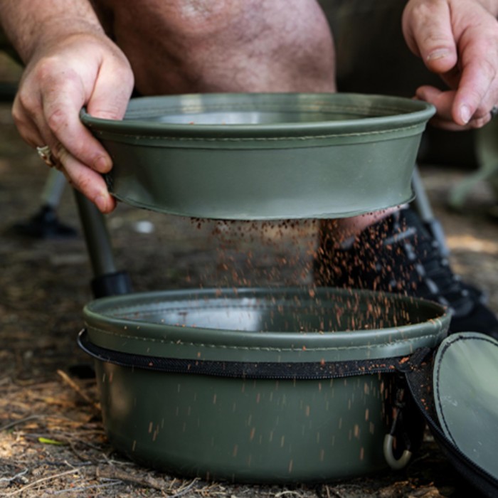 Korum EVA Solid Groundbait Bowl & Riddle