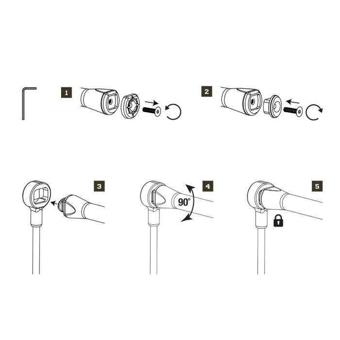 Nash Scope Butt Lock Peg