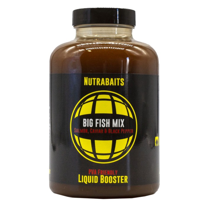 Nutrabaits Big Fish Mix Salmon Caviar & Black Pepper Fishing Liquid ...