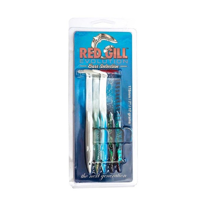 Red Gill Evolution Bass Selection Lures