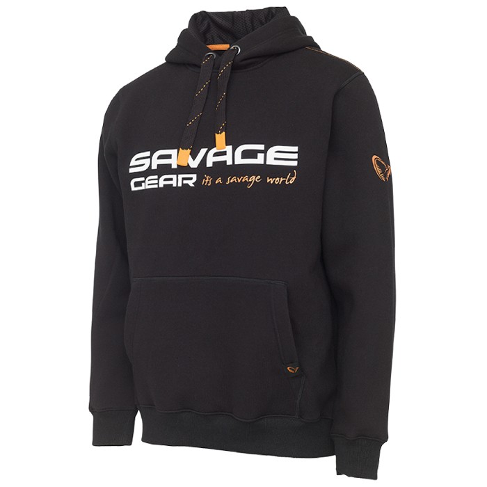 Savage Gear Cosmo Black Ink Fishing Hoodie