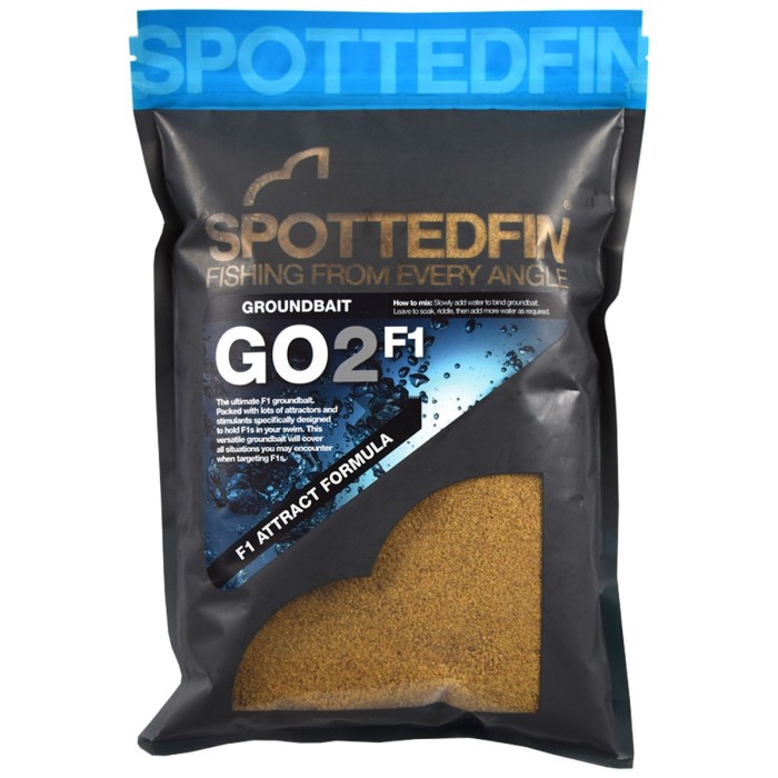 Spotted Fin GO2 F1 Groundbait - Boost Your F1 Catches!