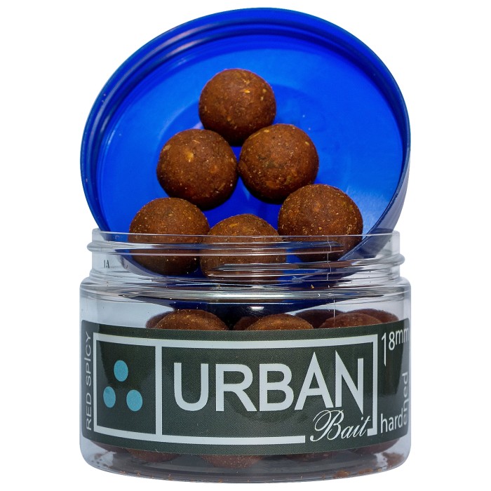 Urban Bait Red Spicy Fish Hardened Hookbaits