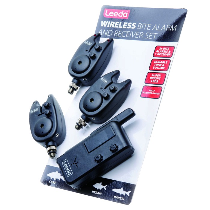 Leeda Wireless Bite Alarm and Receiver Set