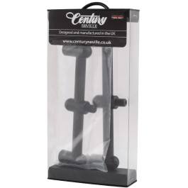 Century Black Aluminium Carbon Double Buzz Bars