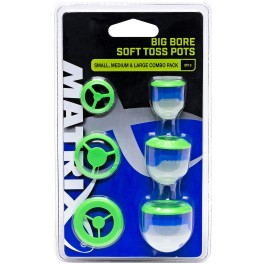 Matrix Big Bore Soft Toss Pots Combo Pack