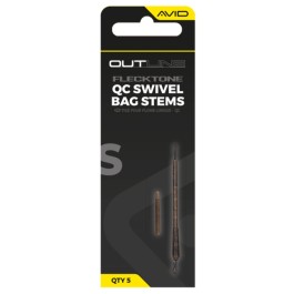 Avid Carp Outline FleckTone Short Bag Stem - QC