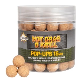 Dynamite Baits Hot Crab & Krill Food Bait Pop Ups