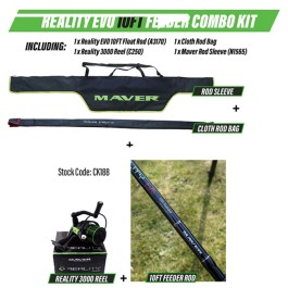Maver Reality EVO Feeder Rod & Reel Combo Kit