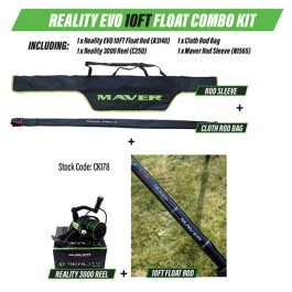 Maver Reality EVO Float Rod & Reel Combo Kit