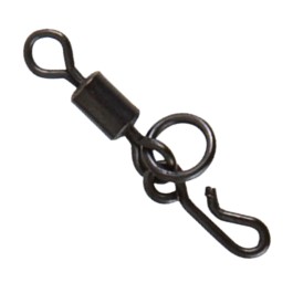 Open Eye Rolling Swivel Connectors Leader Line 100pcs Fishing Swivels ...