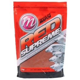 Mainline Match Red Supreme Groundbait 1kg | Fishing Groundbait ...
