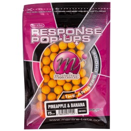 Mainline Response Pop Ups Pineapple & Banana | Angling Direct