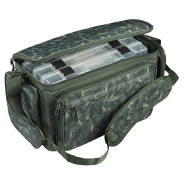 Mitchell MX Camo Tackle Bag Large Plus 3 | Fishing Luggage | Angling Direct