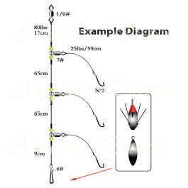 Greys 3 Hook Flapper (2Up1D)