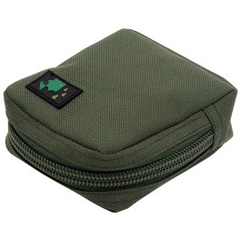 Thinking Anglers Olive Solid Zip Fishing Pouch Medium