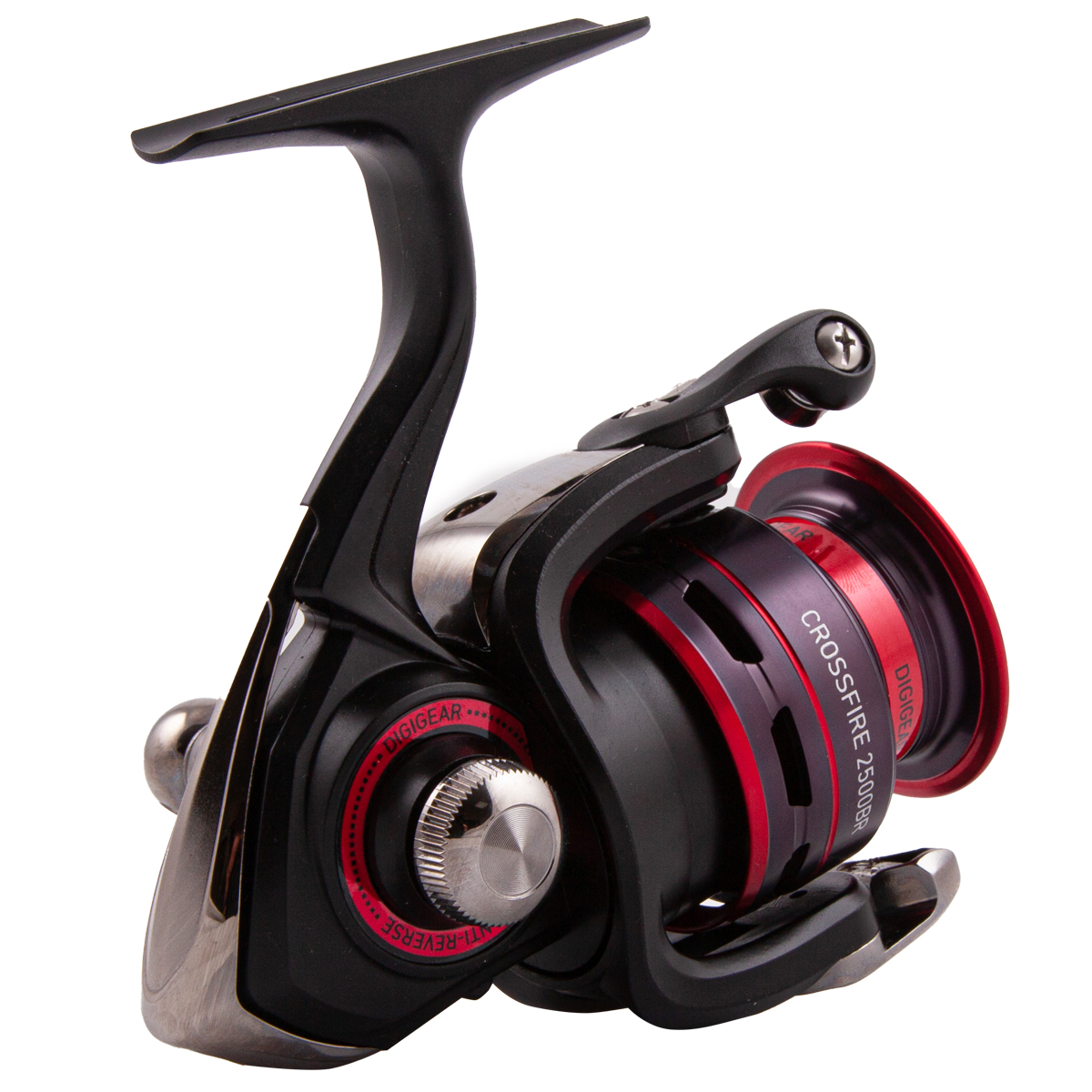 Daiwa 20 Crossfire Reel Black Red | Fishing Reel | Angling Direct
