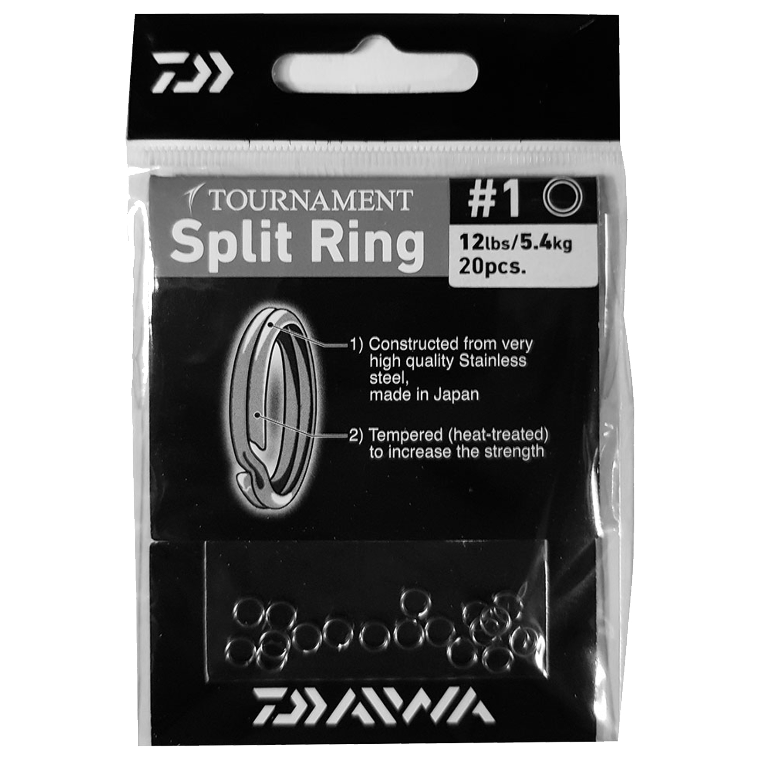 Daiwa Tournament Split Rings