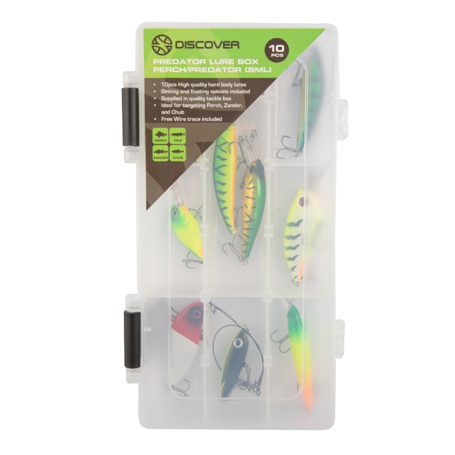 Discover Predator Lure Box, Small Pike | Angling Direct