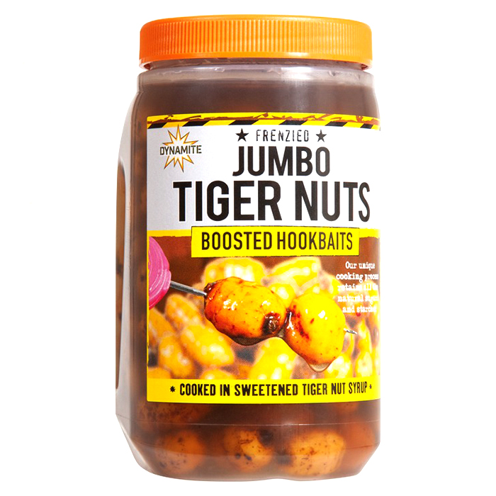 Frenzied Jumbo Tiger Nuts Boosted Fishing Hookbaits 500ml by Dynamite Baits | Fishing Bait ...