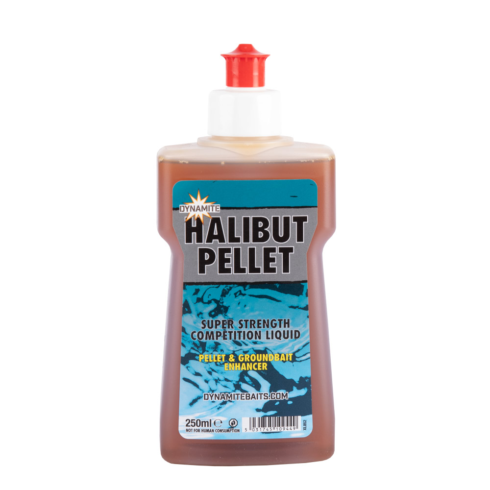 Dynamite Baits XL Liquid Attractant 250ml - Halibut Pellet
