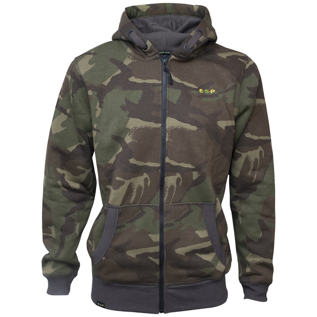 ESP Camo Zipped Hoody | Angling Direct