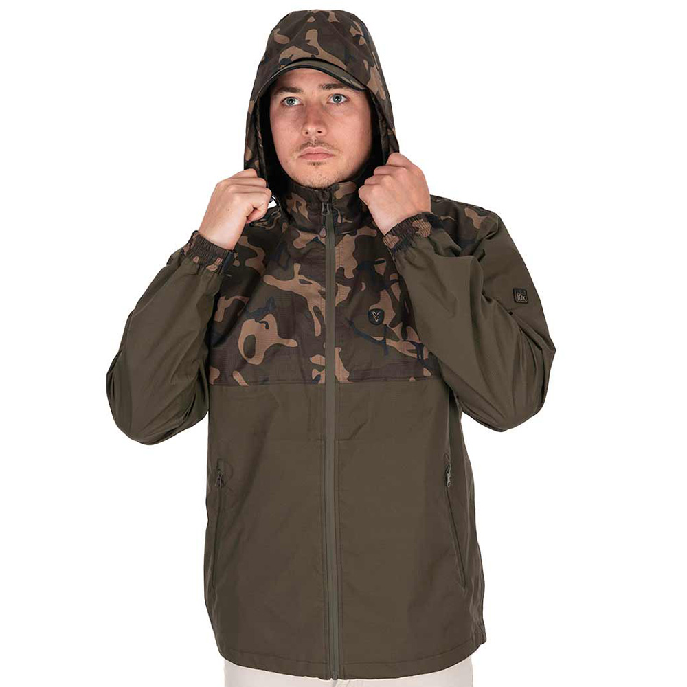 Fox Camo & Khaki RS 10K Fishing Jacket | Angling Direct