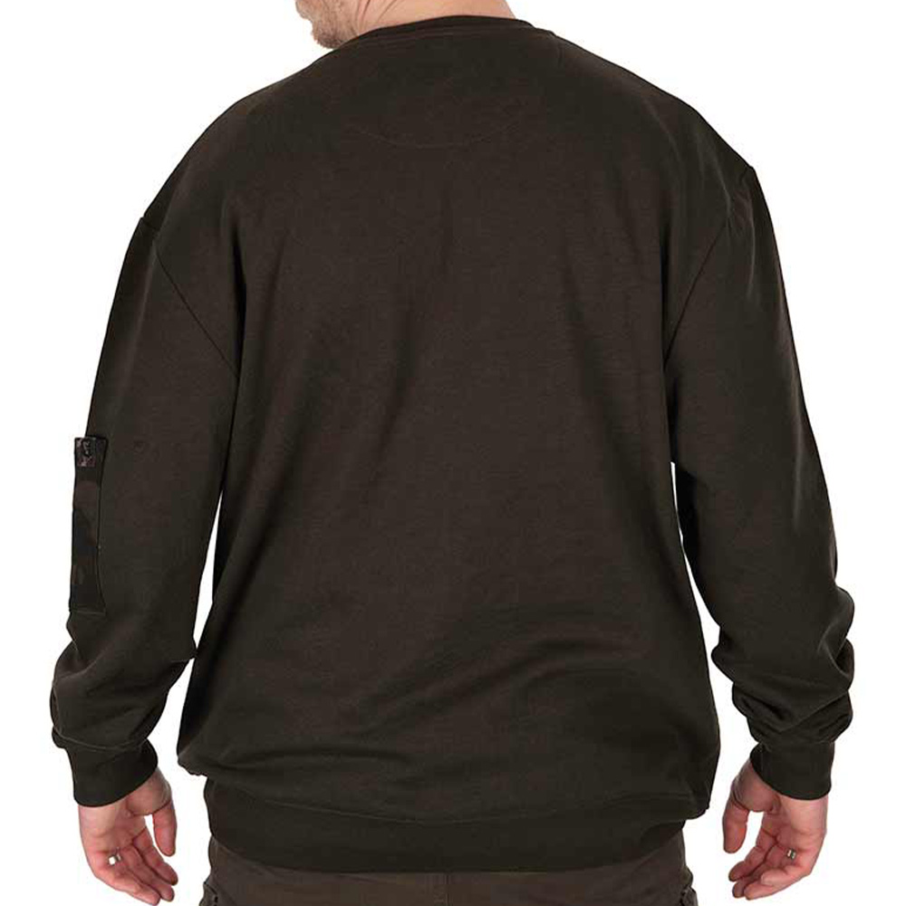 Fox Lightweight Khaki Jumper | Carp Fishing Jumpers | Angling Direct