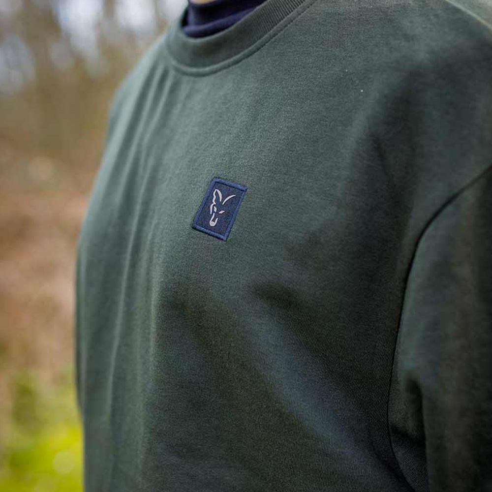 Fox Lightweight Khaki Jumper | Carp Fishing Jumpers | Angling Direct