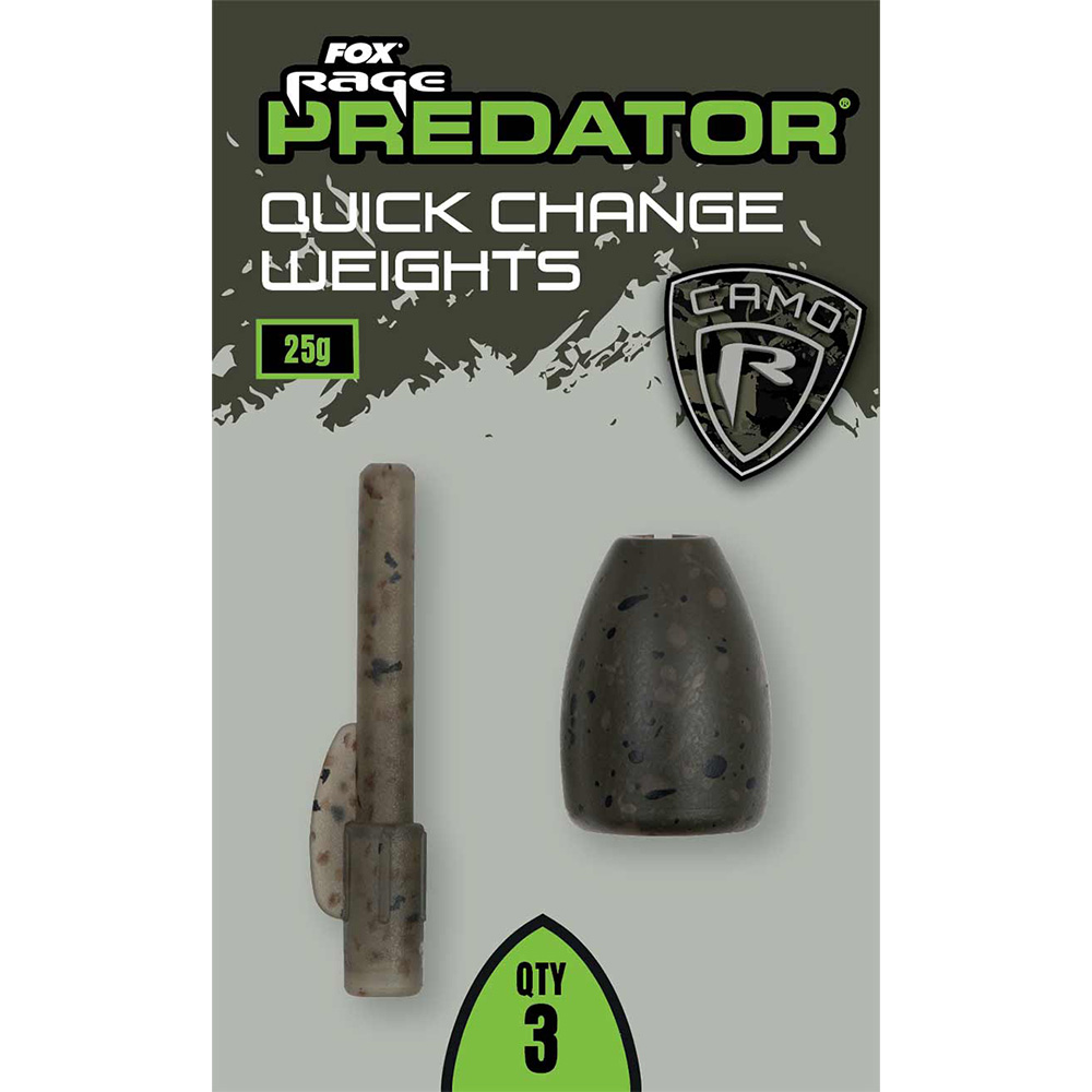 Fox Rage Predator Camo Quick Change Weights