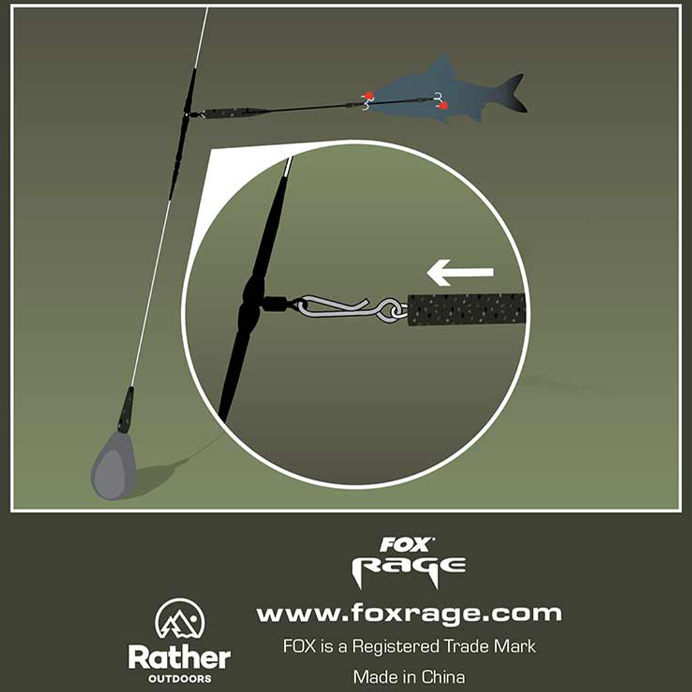 Fox Rage Predator Kwik Change Paternoster Trace 30cm