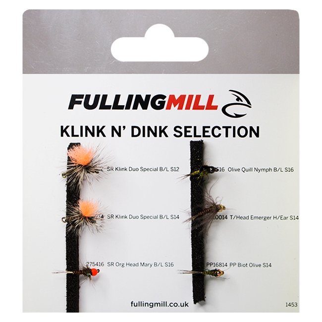 Fulling Mill Klink N' Dink Selection - Fishing Flies | Angling Direct
