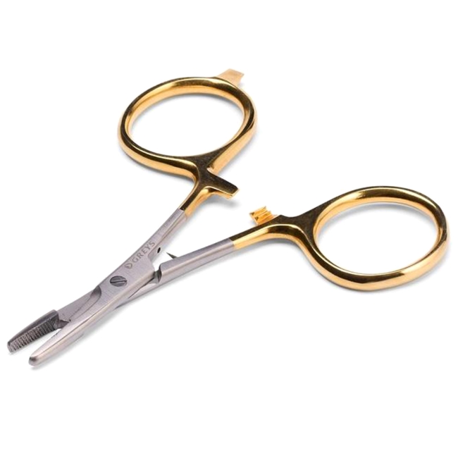Greys Straight Scissor / Forceps - 4 Inch