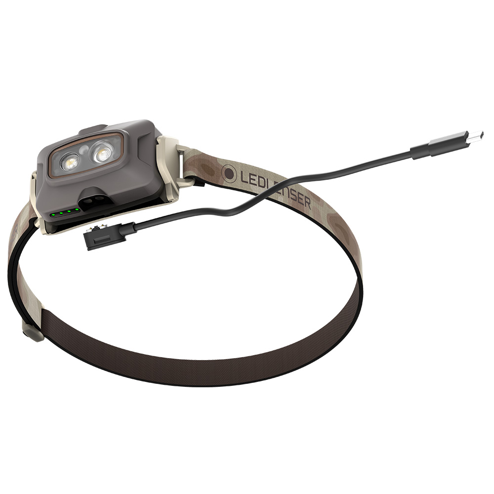 LED Lenser HF4R Camo Rechargeable Headtorch | Angling Direct