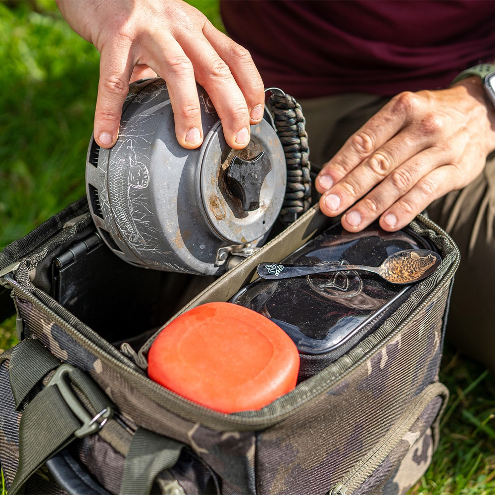 Korda Compac Dark Kamo Cookware Fishing Bag | Angling Direct