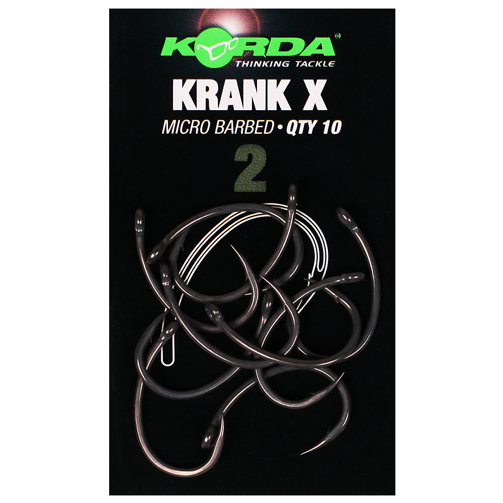 Korda Krank X Hooks - Micro Barbed