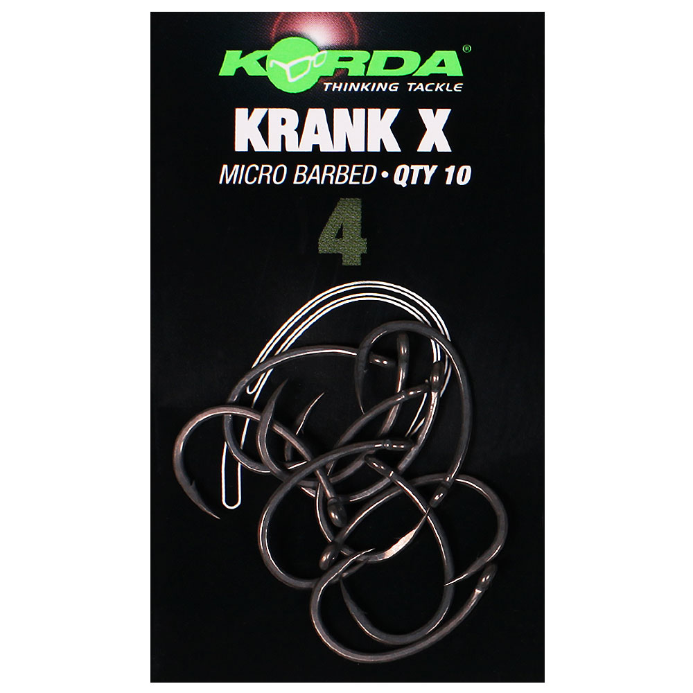 Korda Krank X Hooks - Micro Barbed
