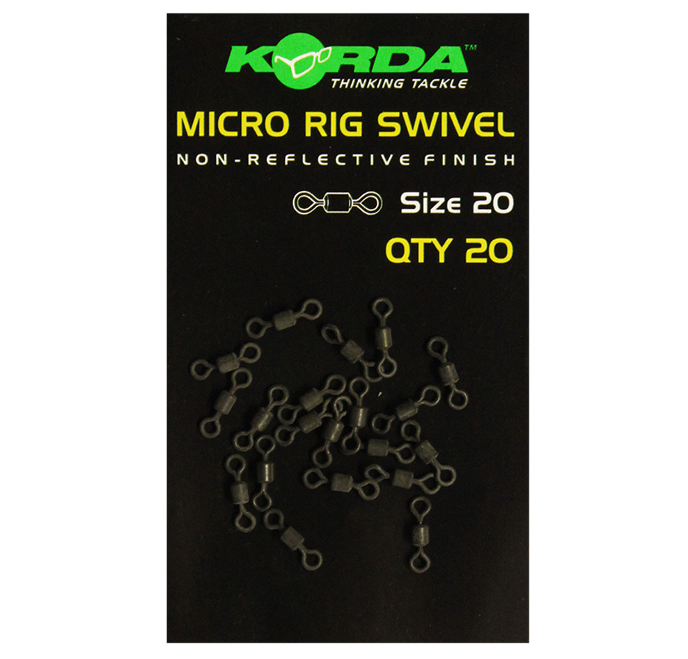 Korda Micro Rig Swivel | Swivels | Terminal Tackle | Angling Direct