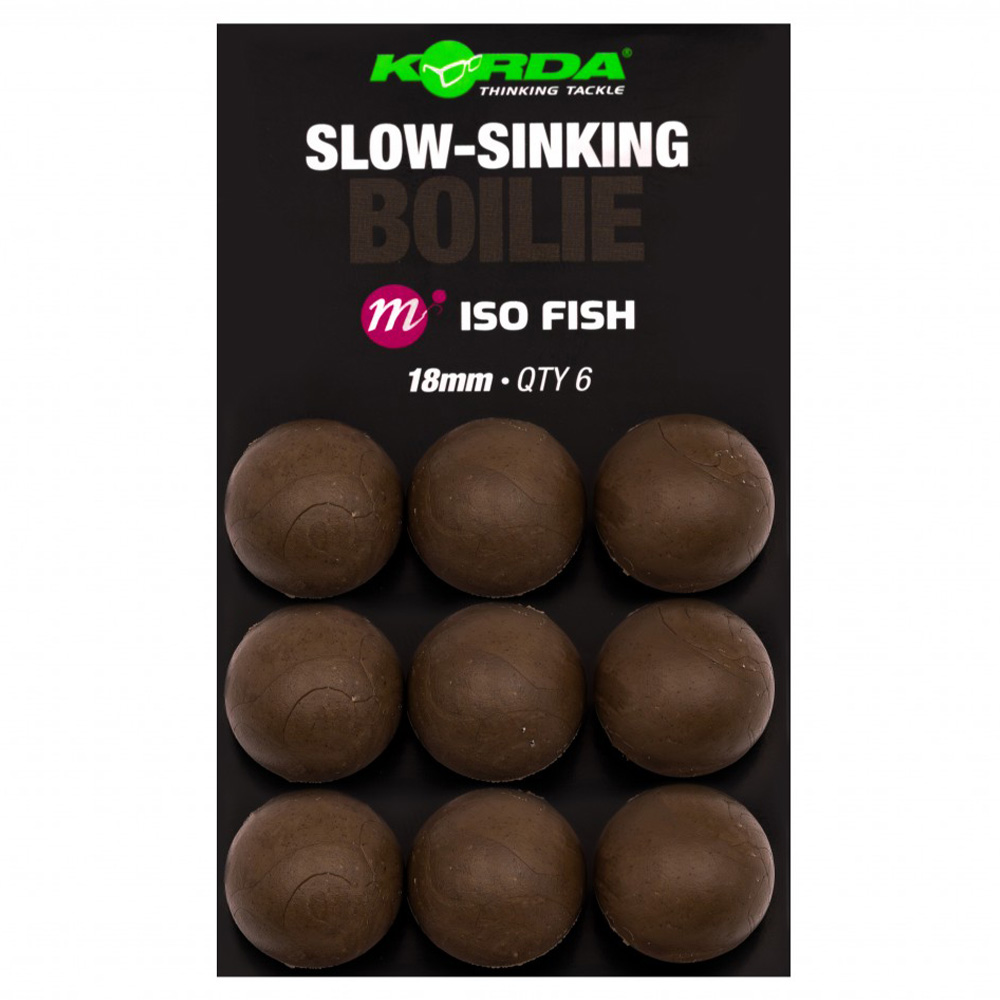 Korda Slow Sinking Boilie - ISO Fish