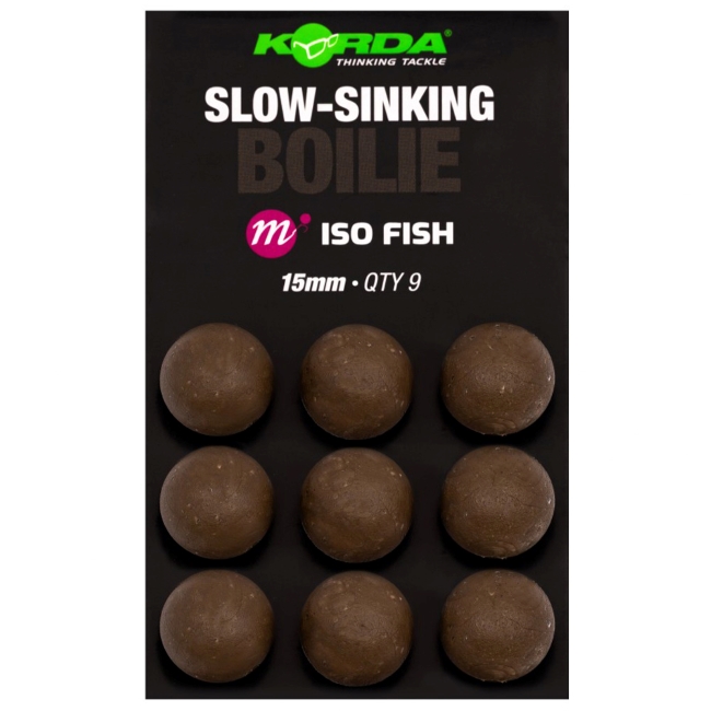 Korda Slow Sinking Boilie - ISO Fish