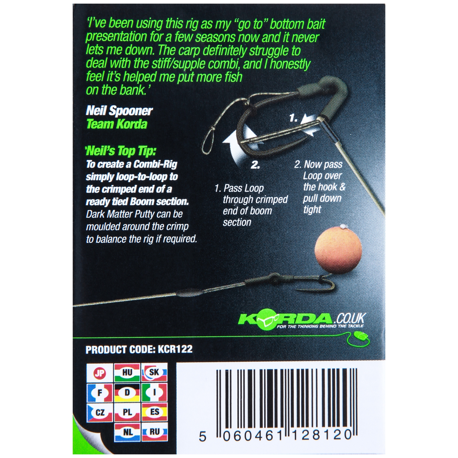 Korda Loop DF Wide Gape X Rigs