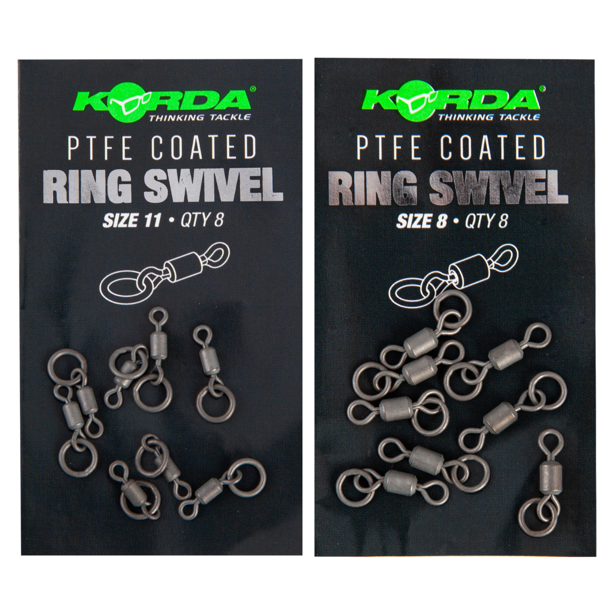 Korda PTFE Coated Ring Swivel
