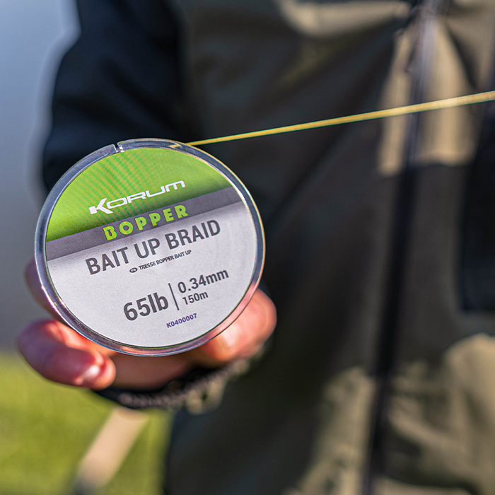 Korum Bopper Bait Up Fishing Braid