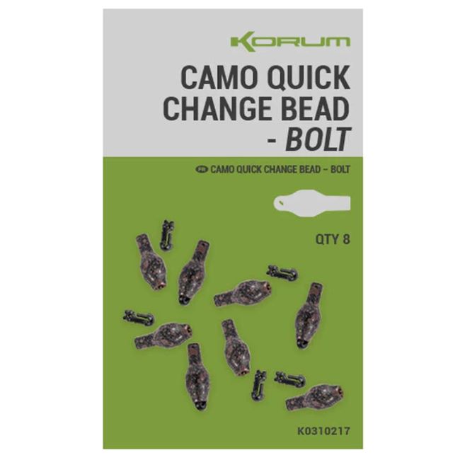 Korum Camo Quick Change Bead Bolt: Safe, Neat, Versatile Rig