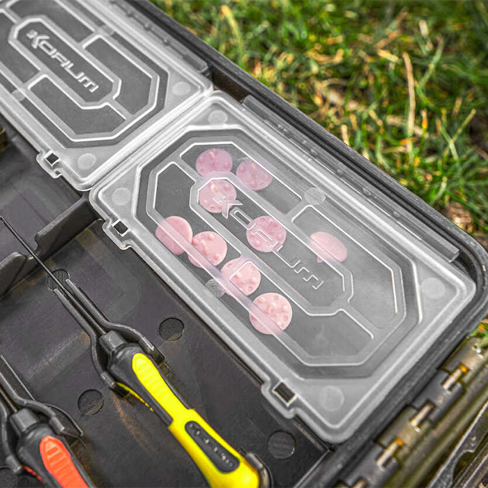 Korum Fully Loaded Fishing Tackle Box | Angling Direct