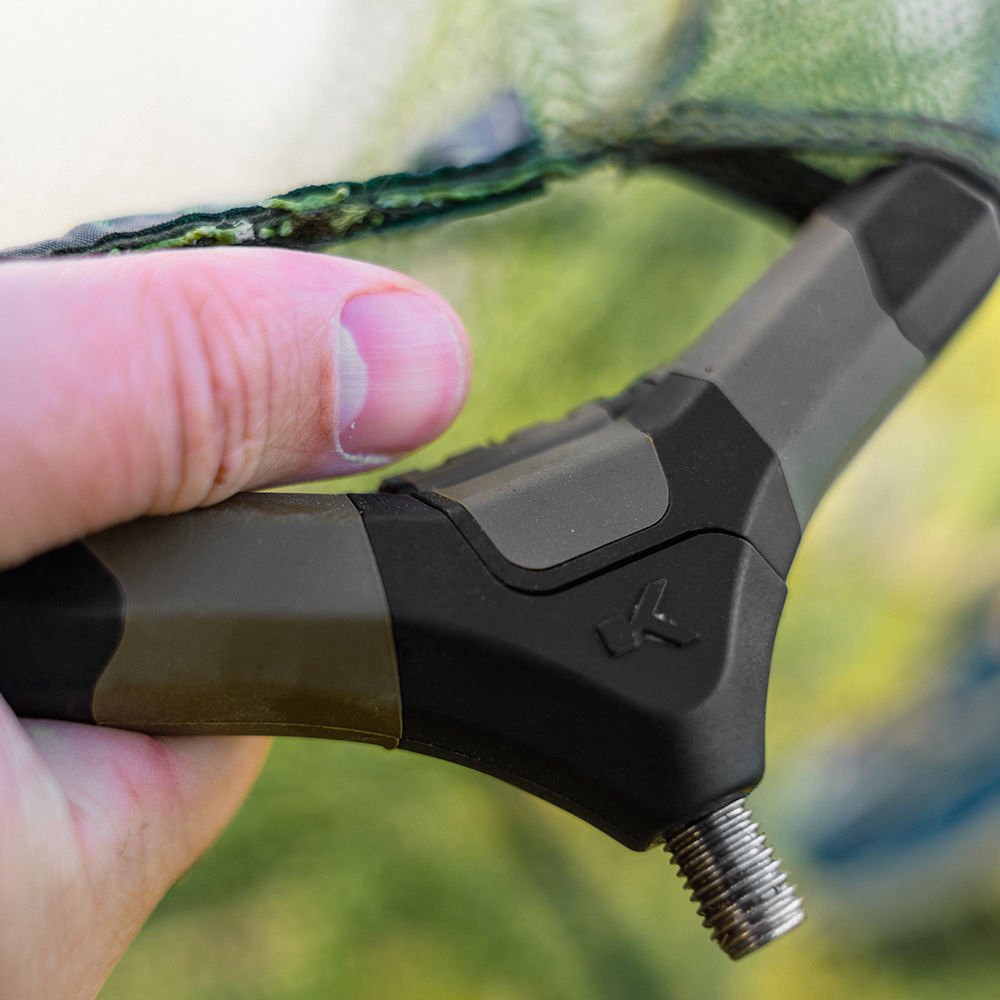 Korum Power Folding Triangle Latex Landing Net