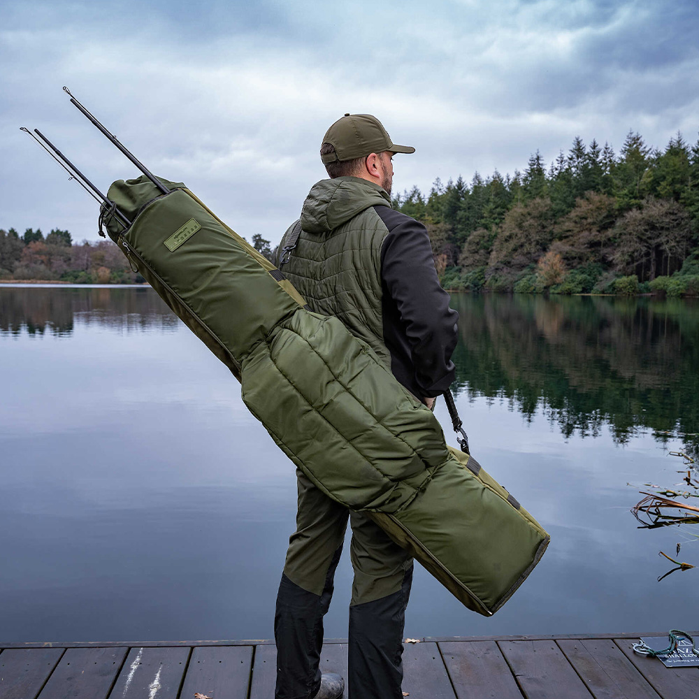 Korum Progress Folding Quiver 3 Rod Holdall - Coarse Fishing Luggage | Angling Direct